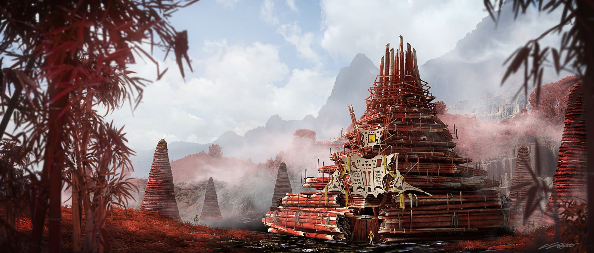 Tutoriales Digital Matte Painting ️ El Arte de Jaime Jasso