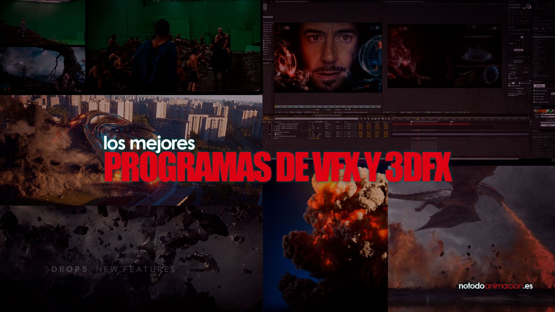 Top 15 Mejores Programas de VFX ️ Gratis (Open Source) y de Pago