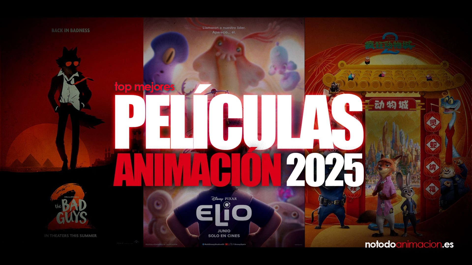 Las mejores Películas de Animación del 2025 ♥️ Estrenos y Trailers